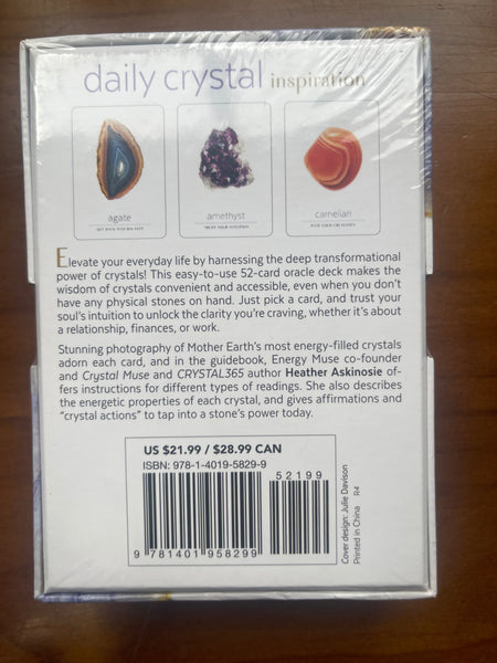 Daily Crystal Inspiration Card – INSPIRED BY 3