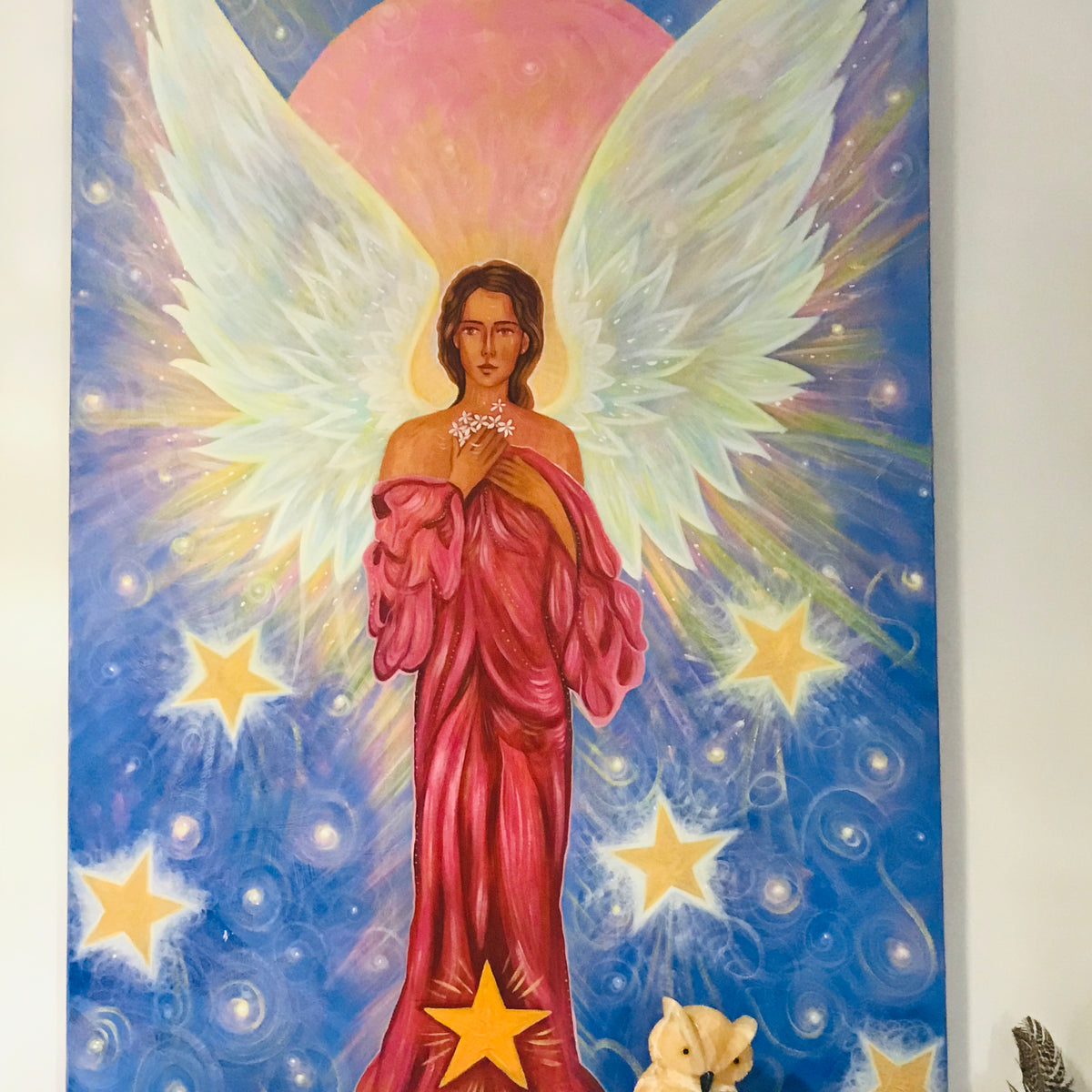 Beautiful Angel Original Artwork by Toni Carmine-Salerno – INSPIRED BY 3